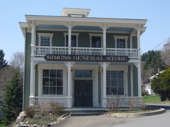 Peggy Lampman, Simons General Store, Ancram, Columbia County, Property 143A